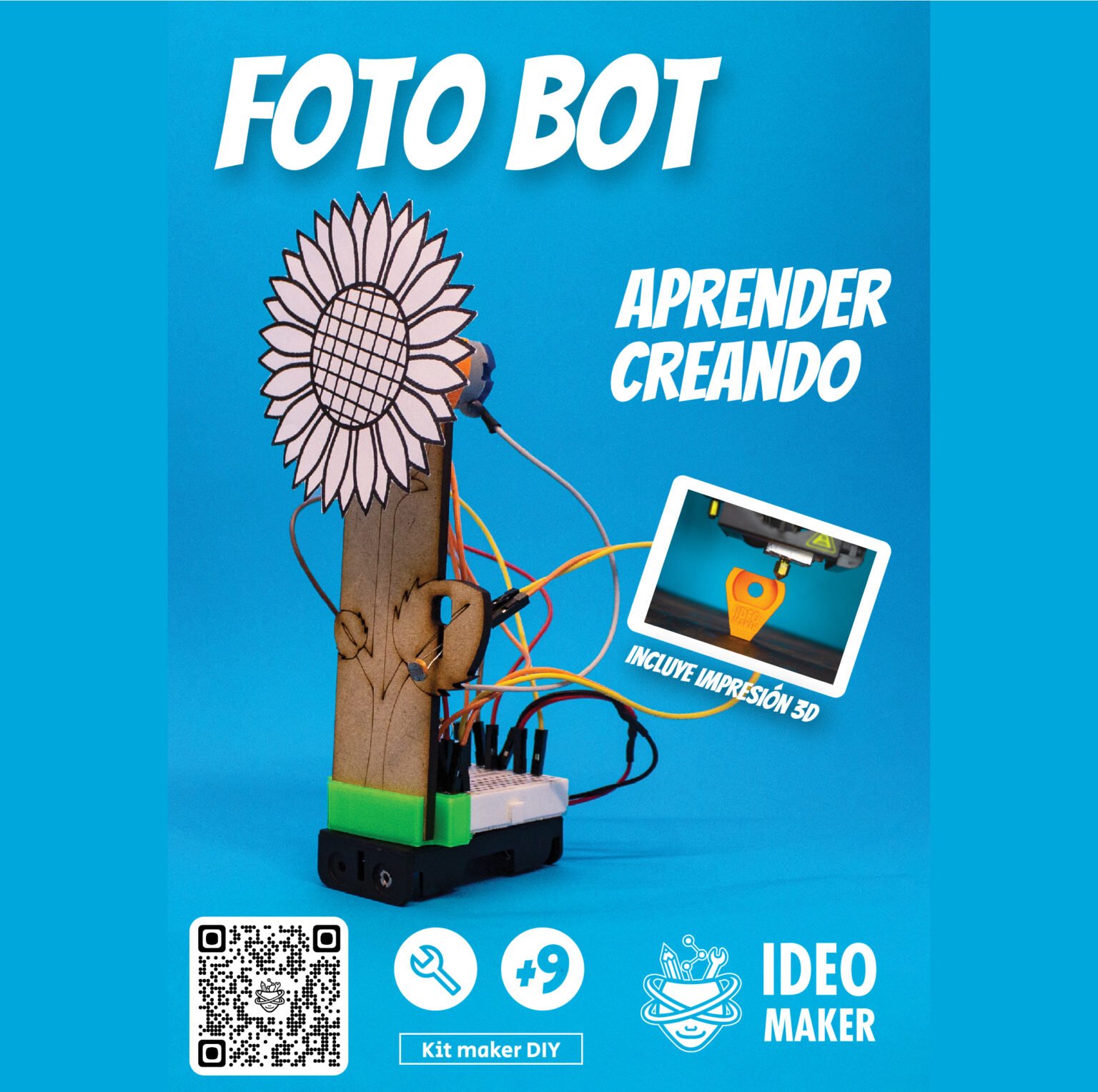 Robótica educativa ‣ Kit Foto Bot ‣ Ideomaker